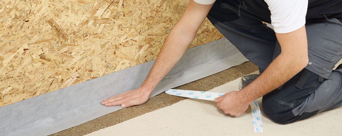 Timber construction inside | Airtight layers | SIGA