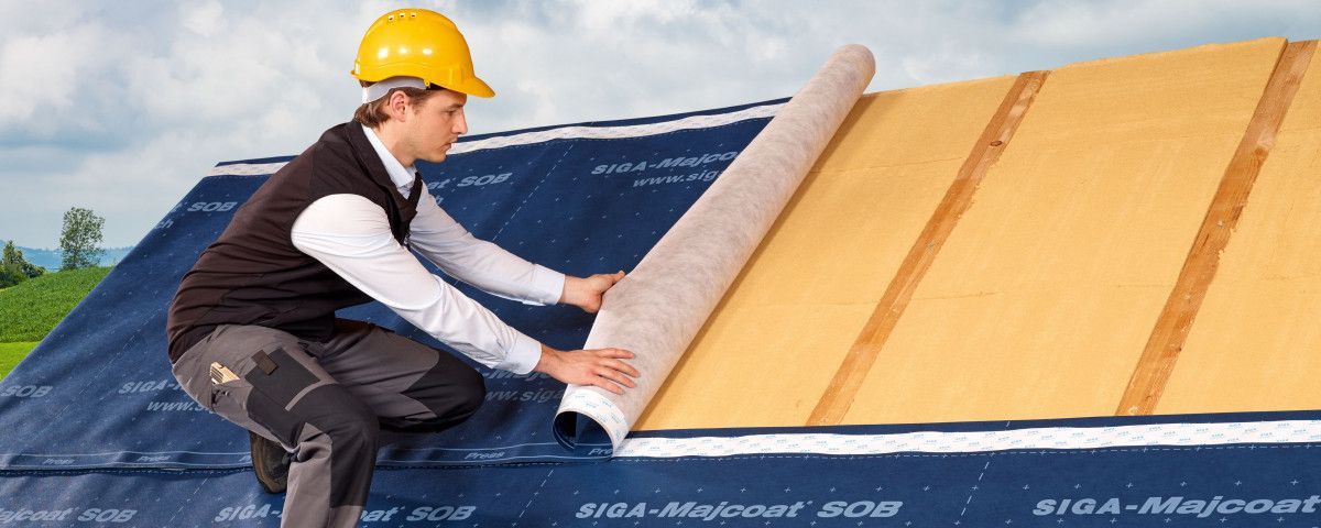 Roof outside | Windtight and rainproof layers | SIGA