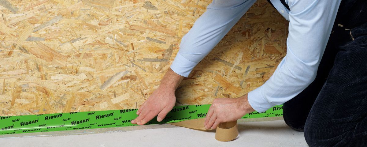 Rissan® 100 & 150 | Single-sided highly adhesive tape | SIGA